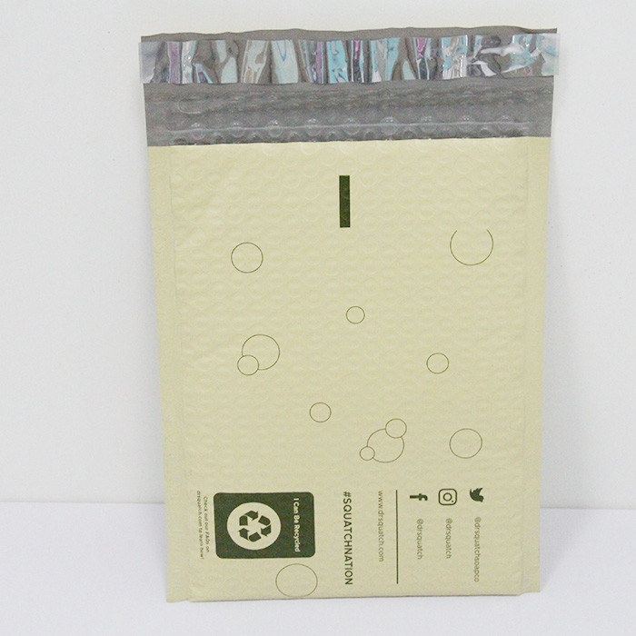 Green Biodegradable Bubble Mailers Reusable Plastic Eco Padded Envelopes